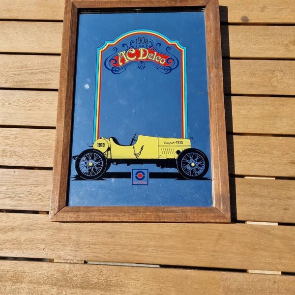 Antique Advertising Mirror - Etsy