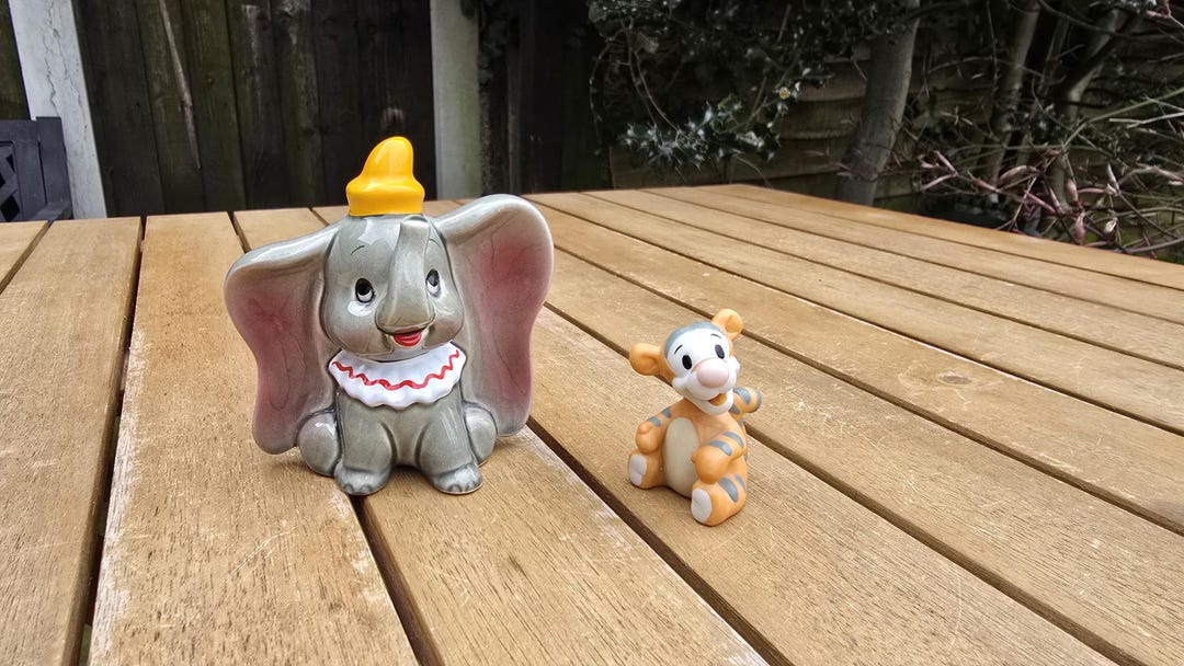 Individually Available Disney Dumbo and Baby Tiger Figurines, Vintage ...