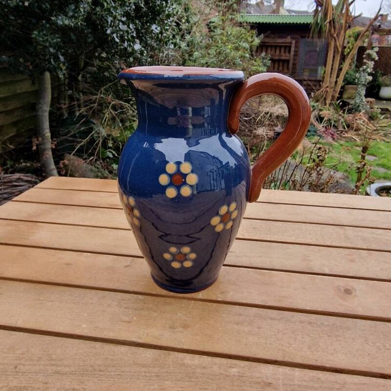 Blue Jug - Etsy