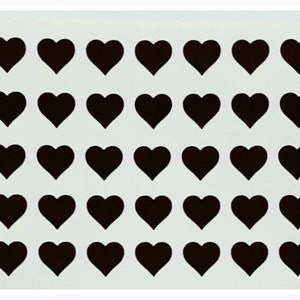 Heart Decals, Vinyl Decals, Heart Shape Stickers, Love Hearts, Vinyl ...