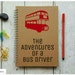 Custom Made Notebook, Stationery, A5 Notepad, Bus Driver Diary ...