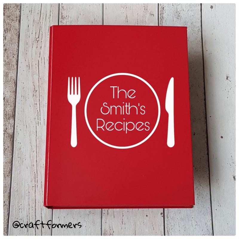 File Folders for Recipes - Etsy UK