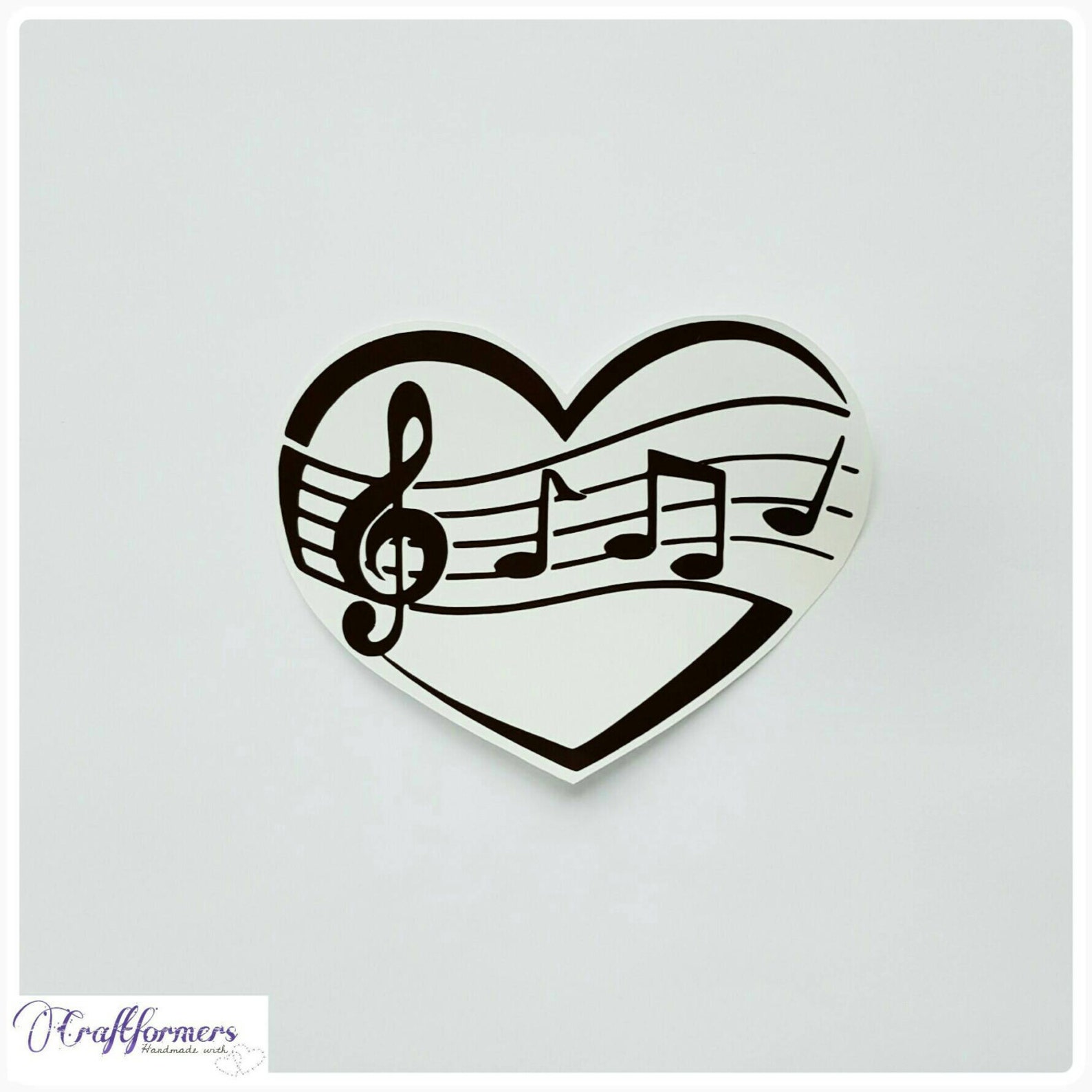 Music Vinyl Decal, Musical Notes, Music Heart, Love Music, Music Note ...
