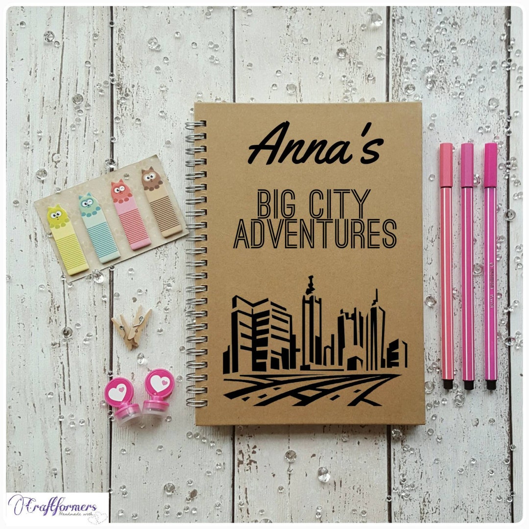 Personalised Notebook Gift, Stationery Gift, Adventure Journal ...