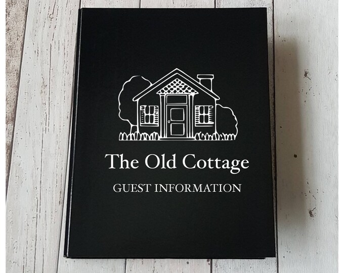 Hotel Compendium, Motel Folder, Airbnb Compendium, Menu Folder, Custom ...