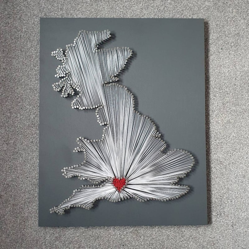 Custom String Art - Etsy