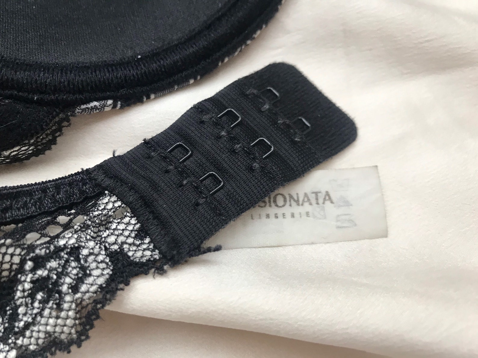 90s Italian Designer Bra: Striped Floral, Silver Lace, 34B - Etsy