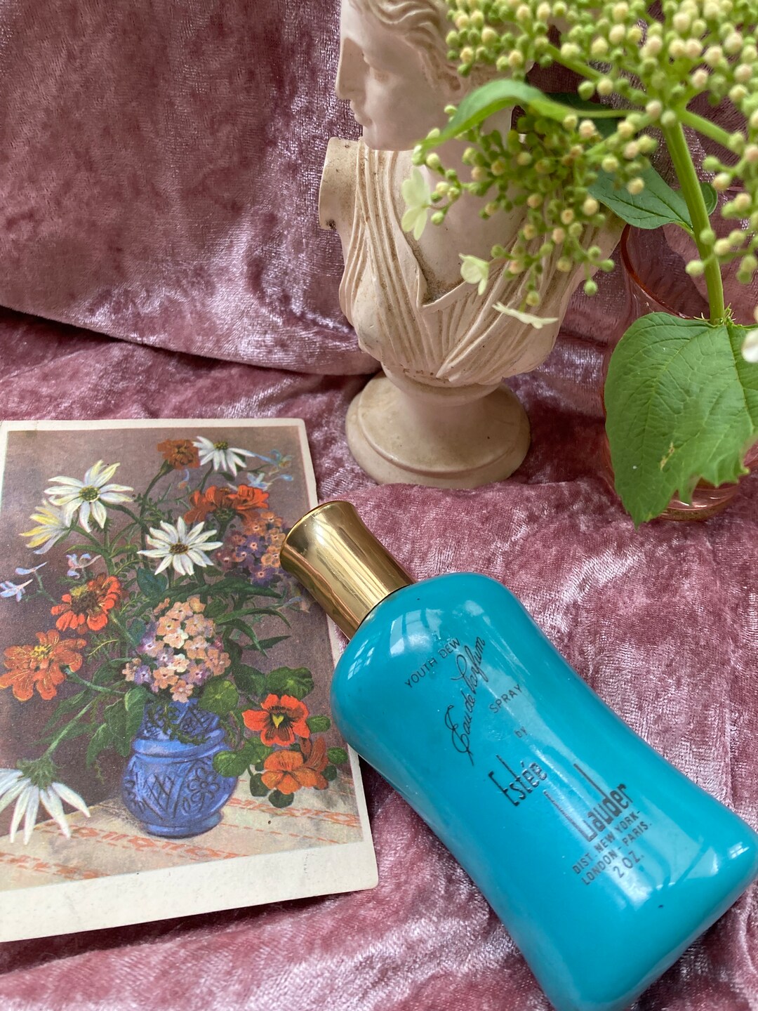 Estée Lauder Youth Dew Vintage Perfume 1950's Collectible Fragrance ...