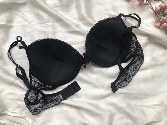 Italian vintage bra 90s push up designer Passionata l… - Gem