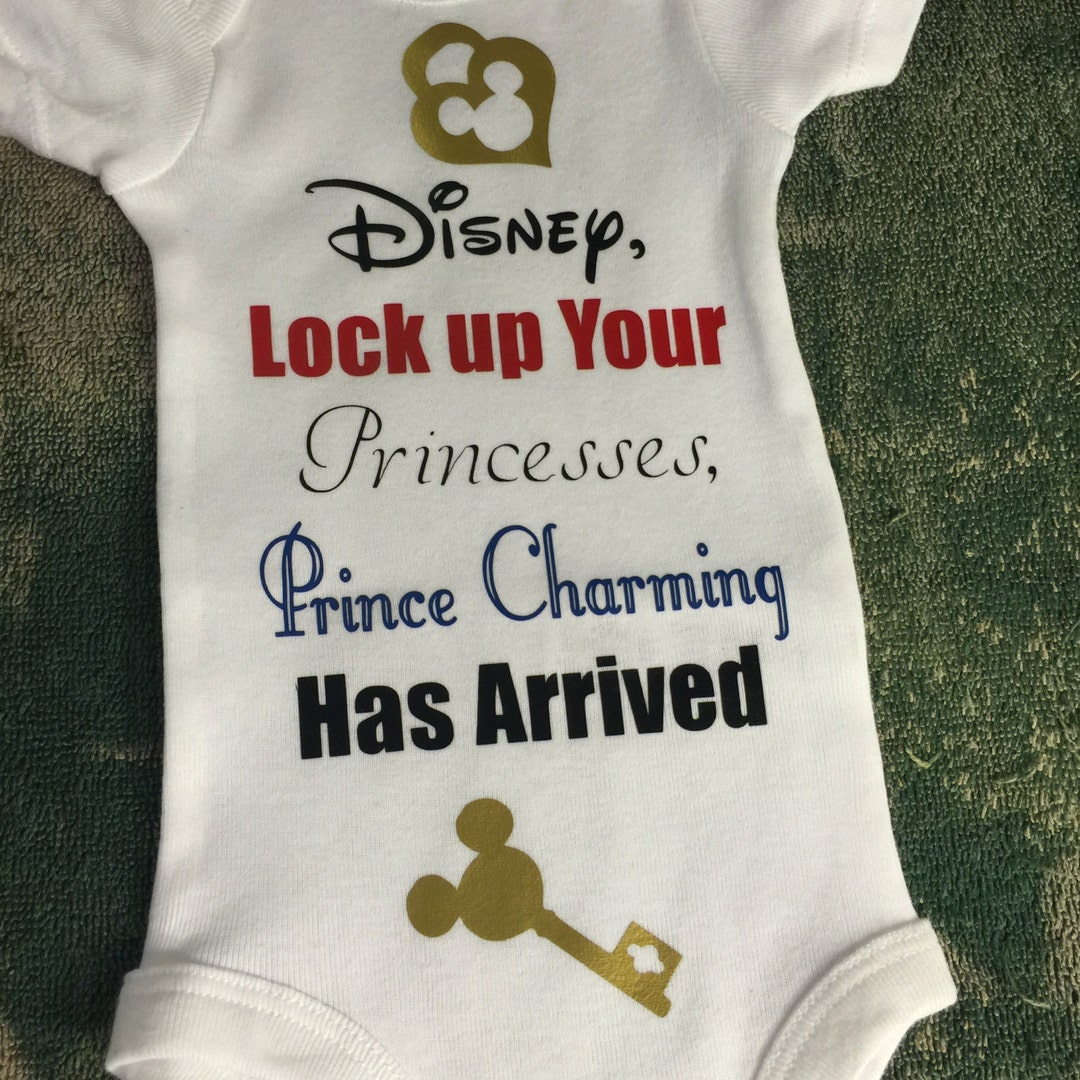 Disney Lock up Your Princesses, Prince Charming Has Arrived - Etsy