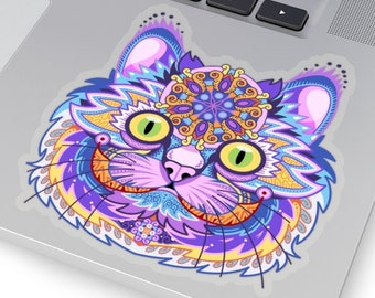 Cat Face Mandala - Etsy