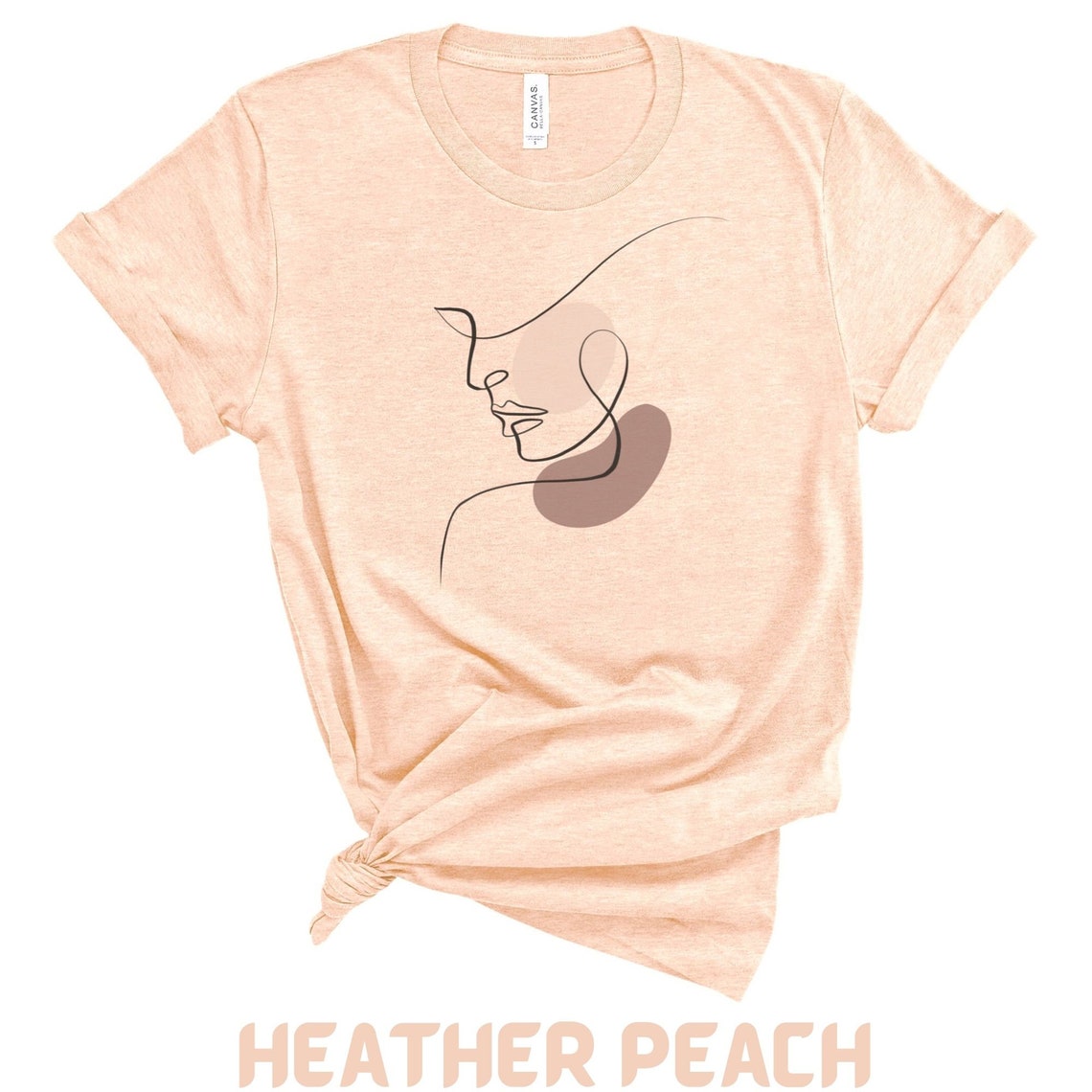 Abstract Woman Face Shirt Face Design Line Art Drawing Tee - Etsy