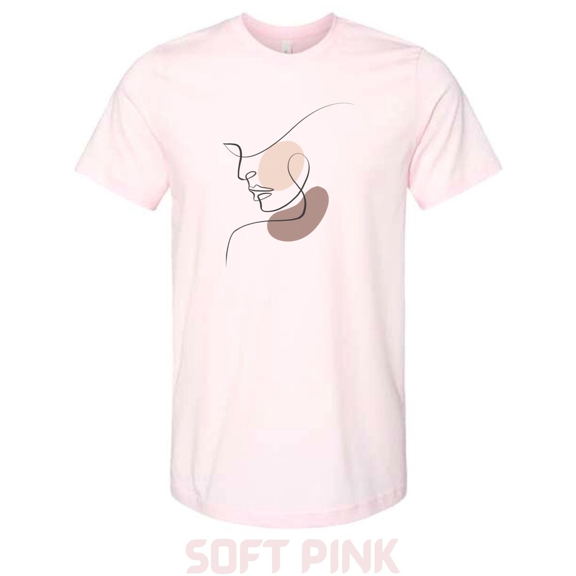 Abstract Woman Face Shirt Face Design Line Art Drawing Tee - Etsy