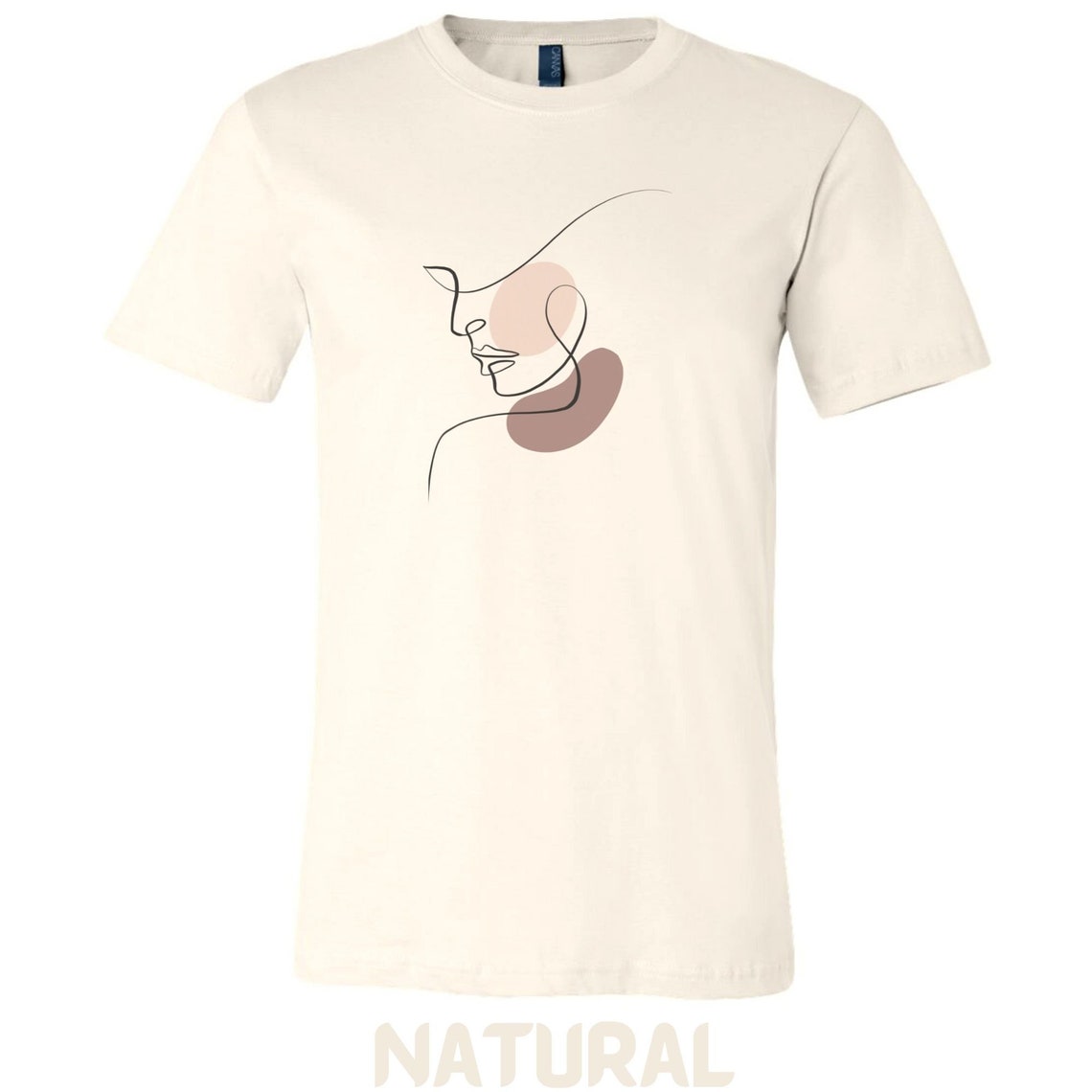 Abstract Woman Face Shirt Face Design Line Art Drawing Tee - Etsy