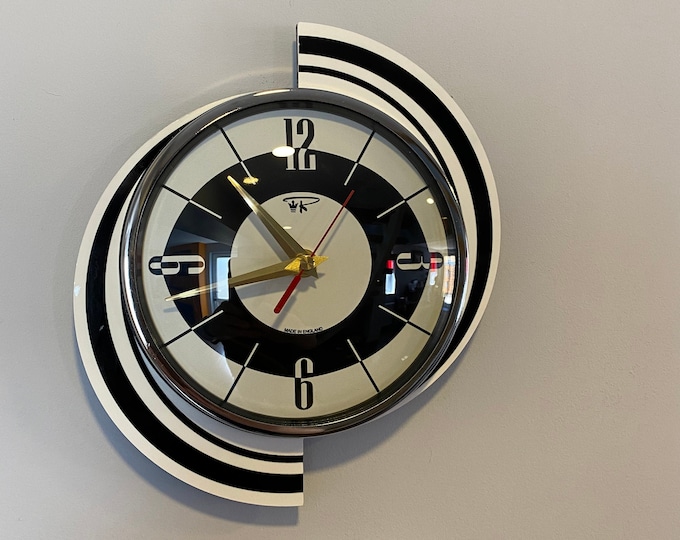 Mid Mod Atomic General Electric Wall Clock/kitschy Atomic Mid Mod ...