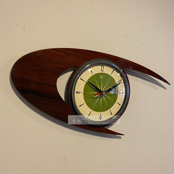 Boomerang Clock - Etsy