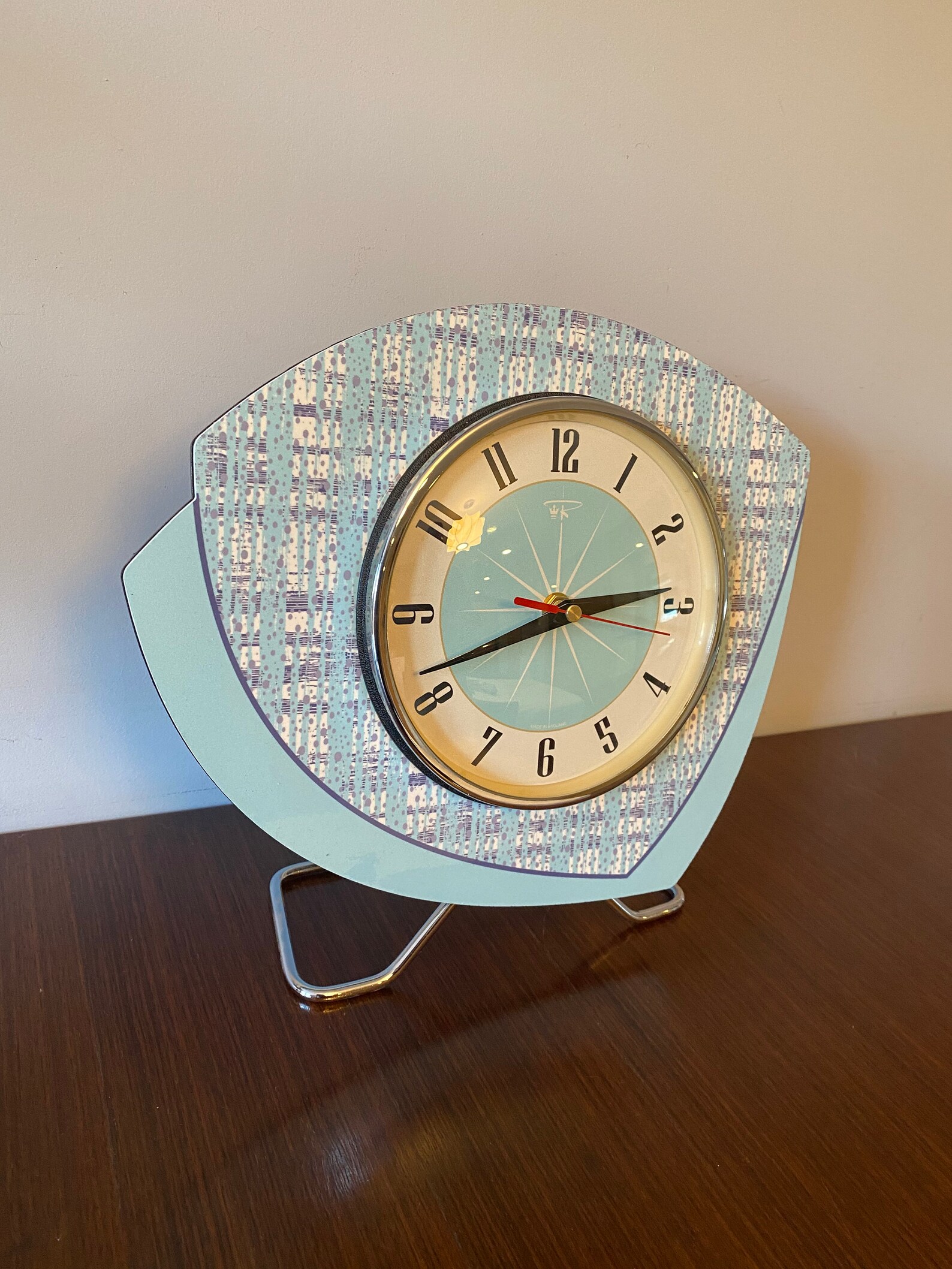 Handmade Mantle Mantle Clock from Royale Midcentury French | Etsy