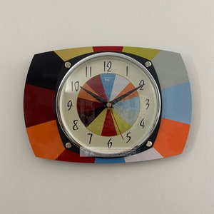 British Handmade Royalexe Wall Clock From Royale Midcentury French ...