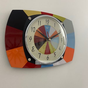 British Handmade Royalexe Wall Clock From Royale Midcentury - Etsy