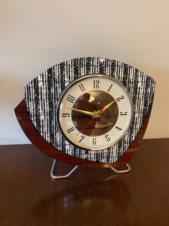 Handmade Mantle Clock From Royale Midcentury French Atomic | Etsy