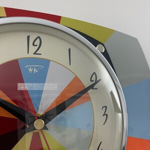 British Handmade Royalexe Wall Clock From Royale Midcentury French ...