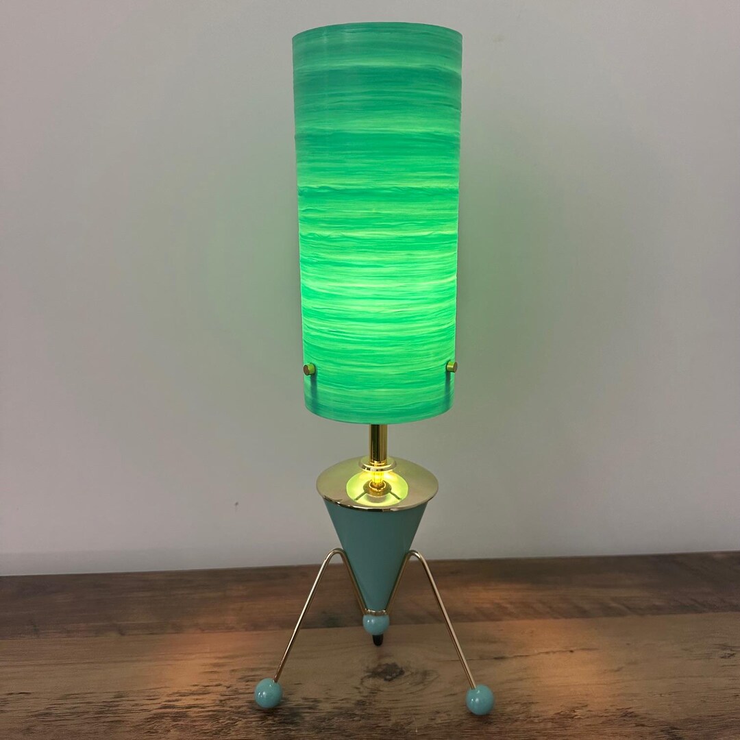 Midcentury Modern Style Sputnik Rocket Lamp by Royale British Made ...