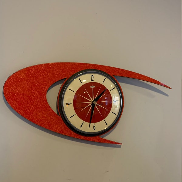 Boomerang Clock - Etsy