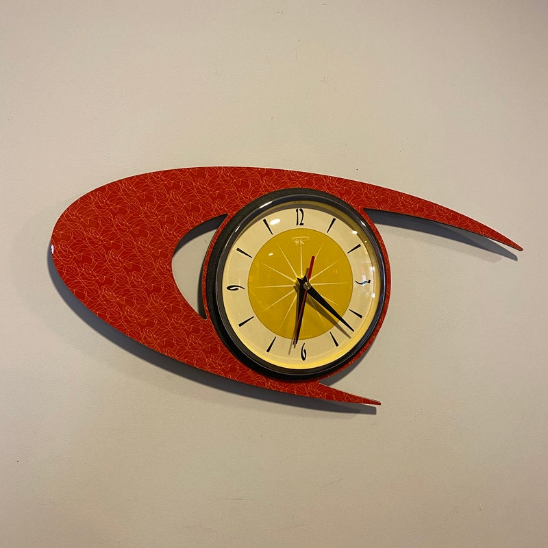 Boomerang Clock - Etsy