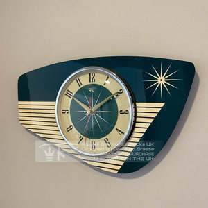 Royalexe Handmade Radio Grill Wall Clock in Teal Green From Royale ...