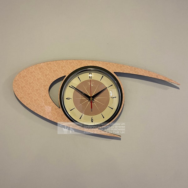 Boomerang Clock - Etsy