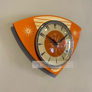 Colour Etched Trianguloid Laminate Caravan Wall Clock From Royale ...