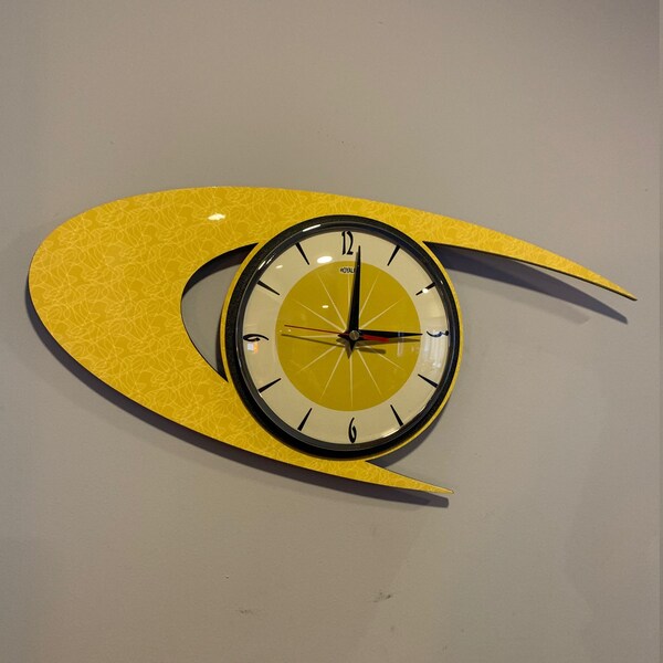 Boomerang Clock - Etsy