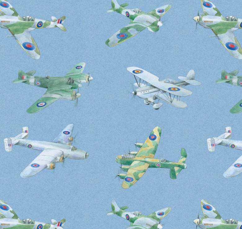 Plane, Aeroplane, Airplane Wrapping Paper Recycled and Recyclable 2 ...