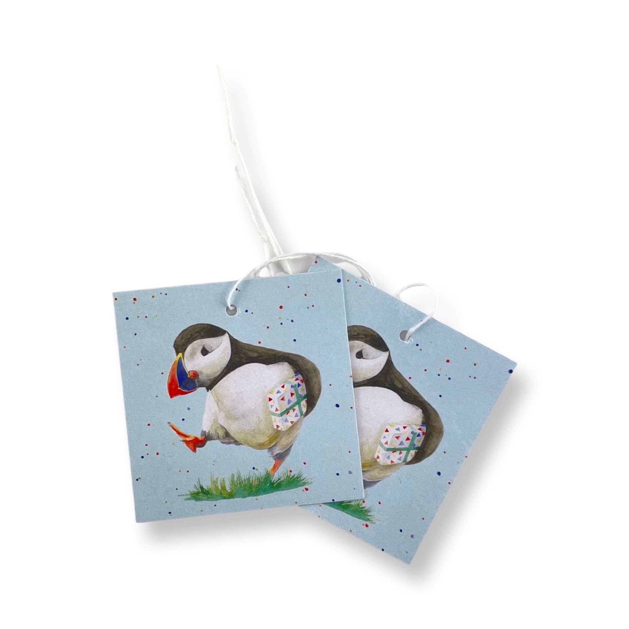 Puffin 100% Recycled and Recyclable Gift Wrapping 2 Sheets - Etsy