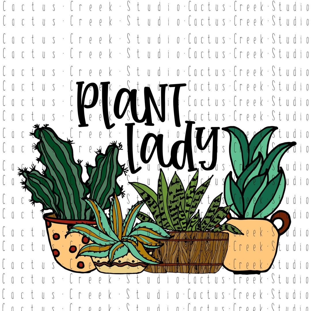 Plant Lady | PNG File | Digital Download | Sublimation | House Plant ...