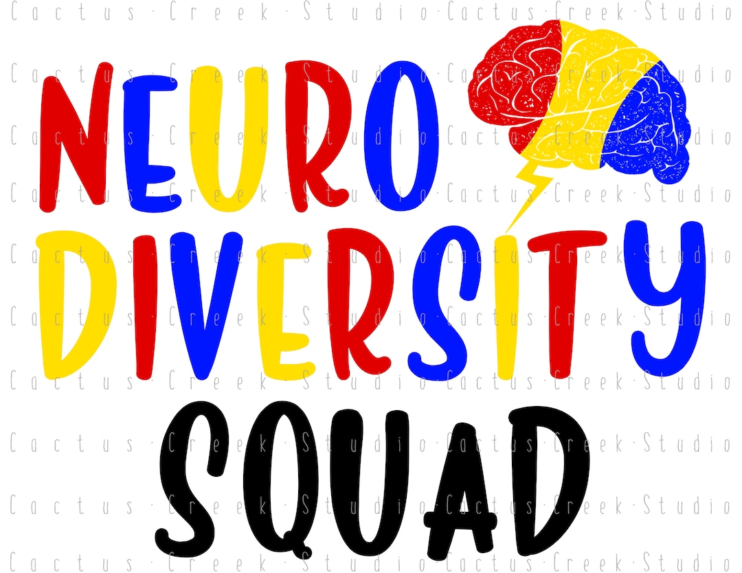 Neuro Diversity Squad | PNG File | Digital Download | Sublimation ...