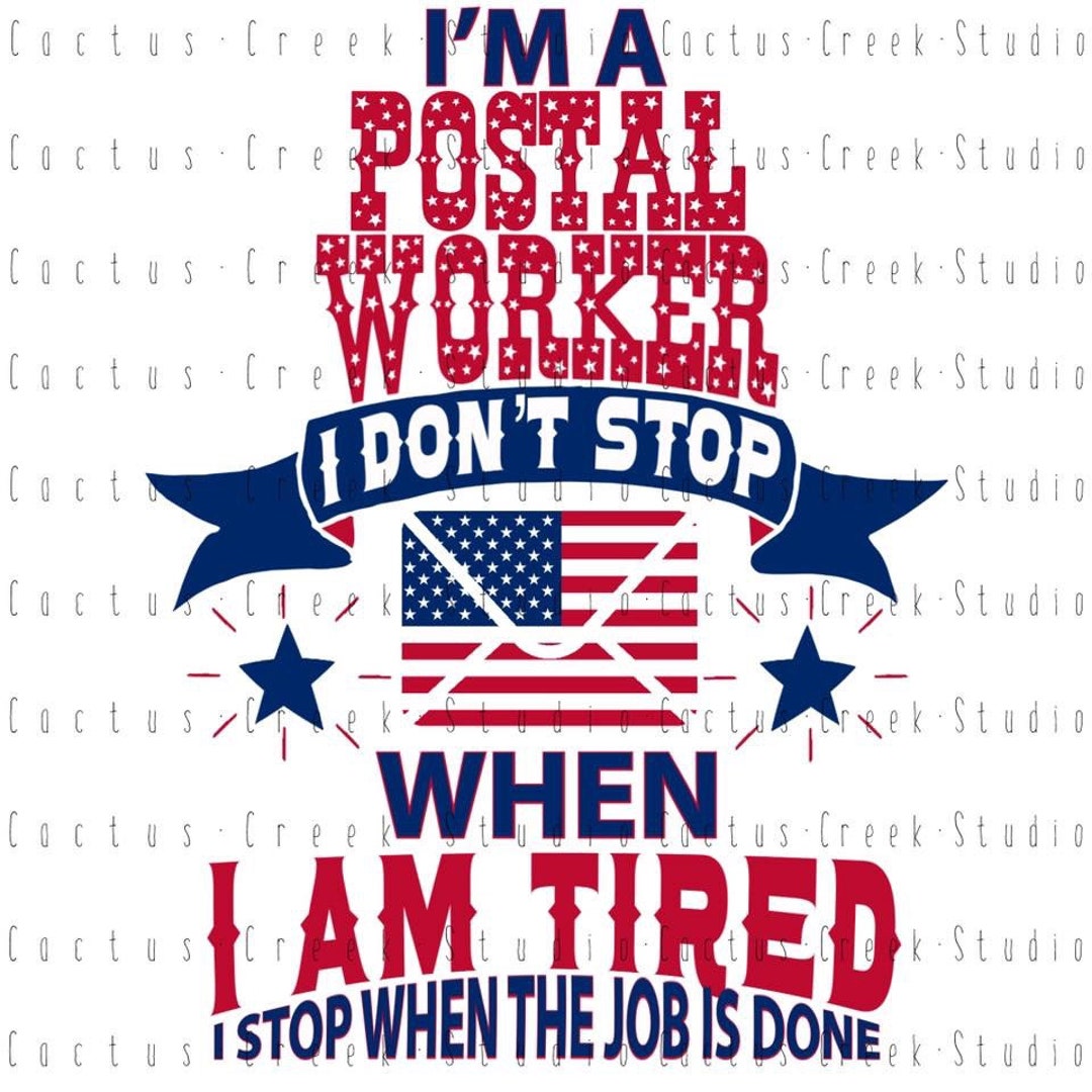 I’m A Postal Worker | PNG File | Digital Download | Sublimation ...