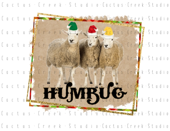 Baa Humbug PNG File Digital Download Sublimation Bah - Etsy