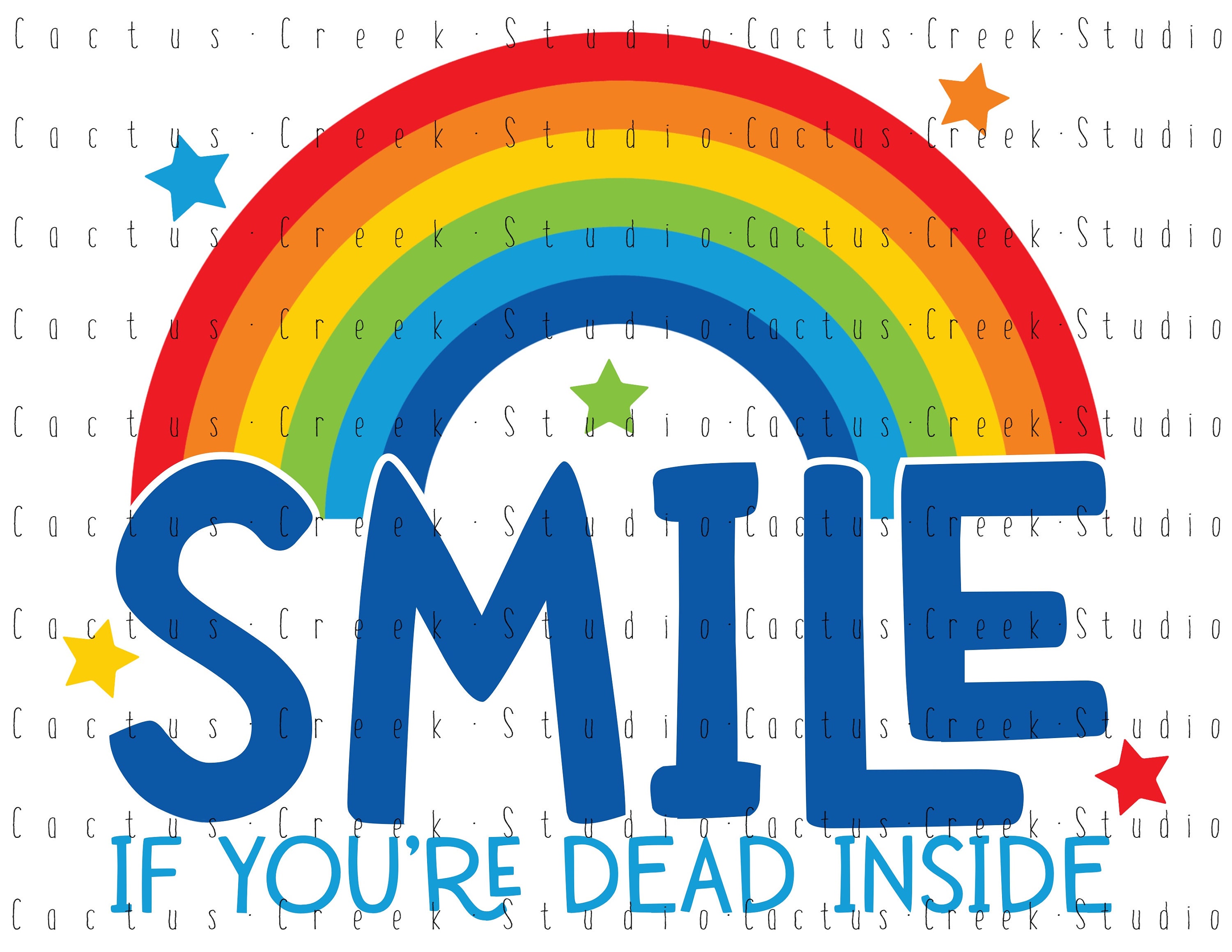 Smile If Youre Dead Inside PNG File Digital Download | Etsy