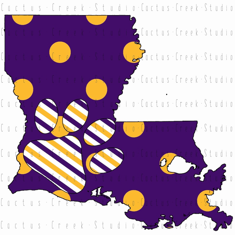 LSU Tiger Paw PNG File Digital Download Sublimation Louisiana State ...