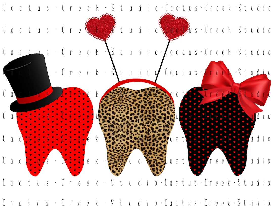 Valentine’s Day Teeth | PNG File | Digital Download | Sublimation ...