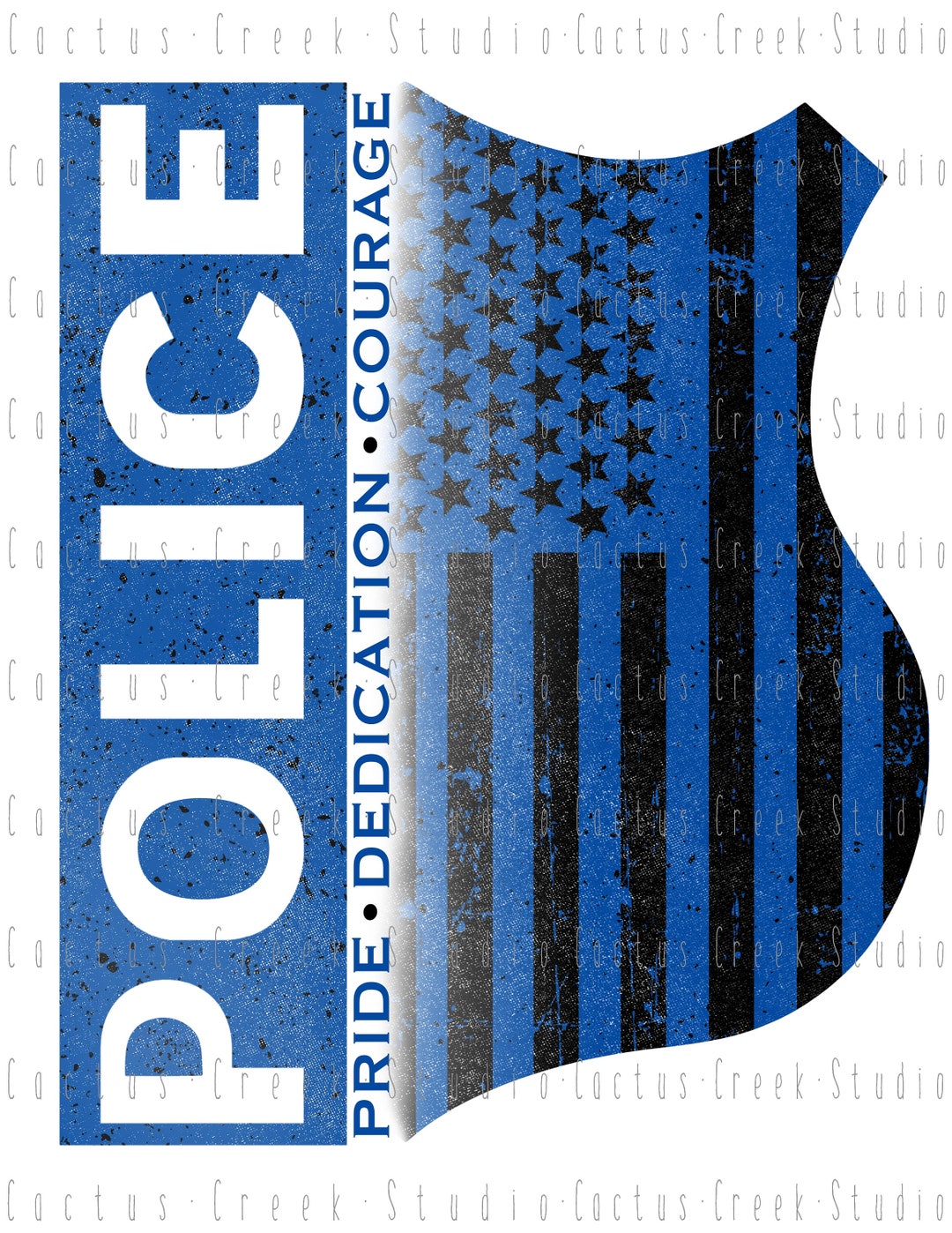 Police Badge With Flag | PNG File | Digital Download | Sublimation ...