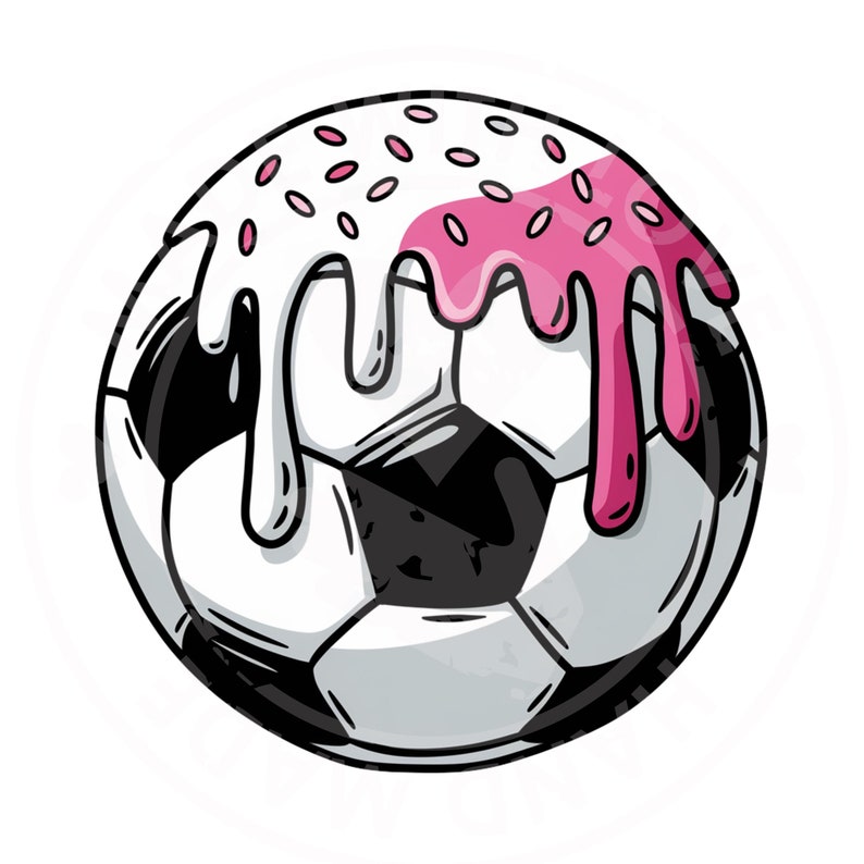 Soccer Ice Cream Drip PNG, Soccer Sport Team Digital File, Soccer Mom ...