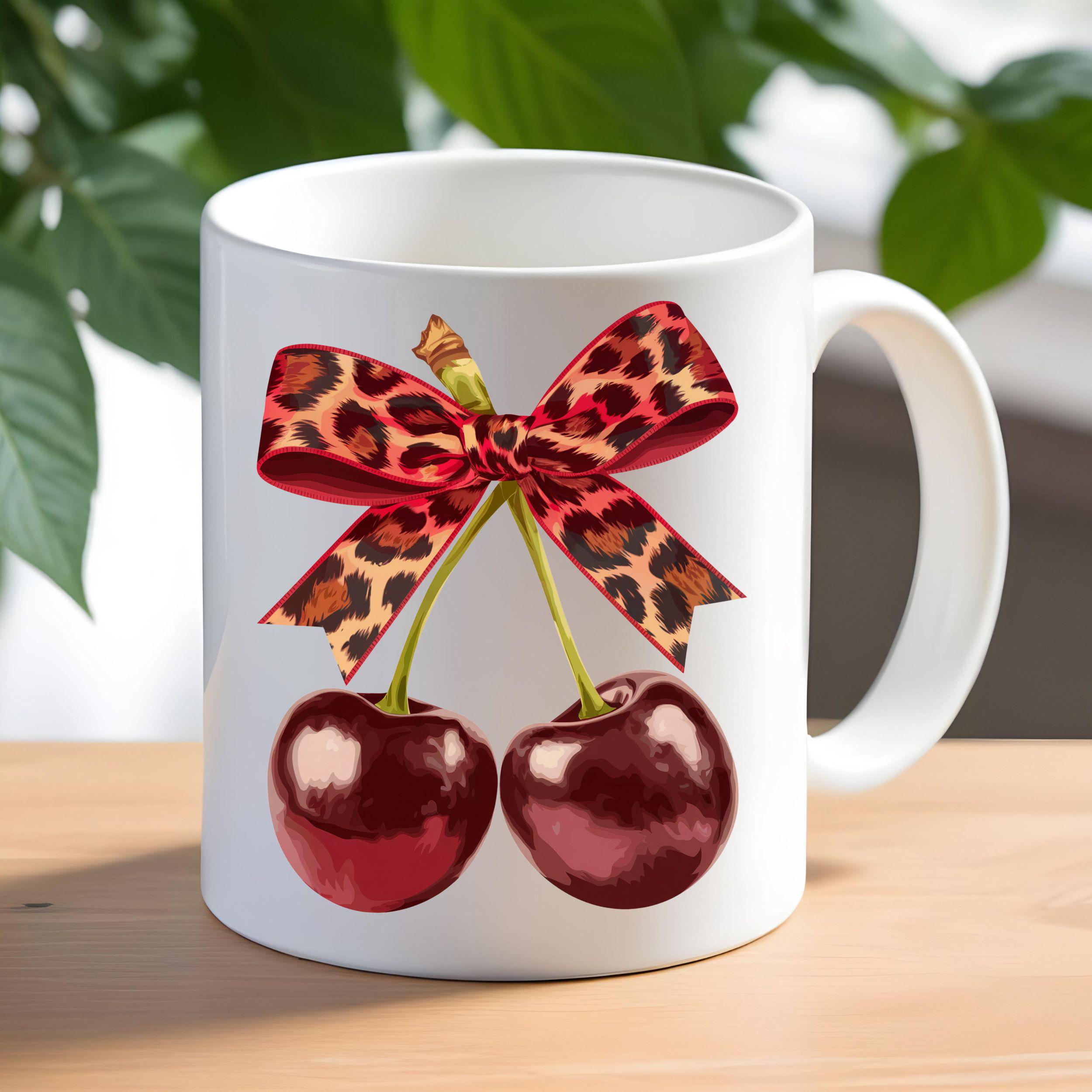 Cherry Bow Png, Bow Png, Aesthetic Png, Ribbon Trend, Valentine Png ...