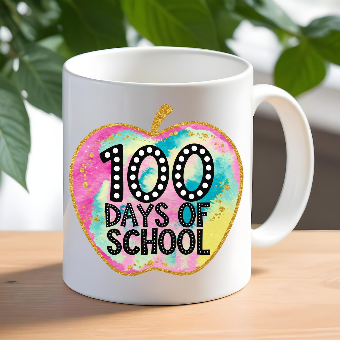 100 Day of School, Apple My Teacher Survived 100 Days of Me Png ...