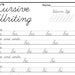 21 Cursive Handwriting Worksheets. Consonant and Vowel Tracing in a PDF ...