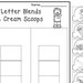 10 Printable 3 Letter Blends and Trigraphs Ice Cream Worksheets ...