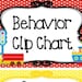 7 Rainbow Behavior Clip Chart Cards. Classroom Behavior Management ...