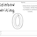 0-100 Rainbow Write the Numbers Printable Worksheets in a PDF File ...