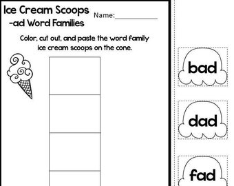 Sight Word Ice Cream - Etsy